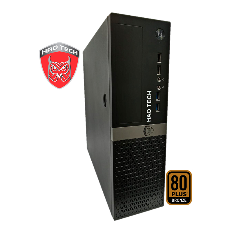 CASE SLIM HAOTECH S511 MICRO ATX 300W REAL 80 PLUS BRONZE – Protajama